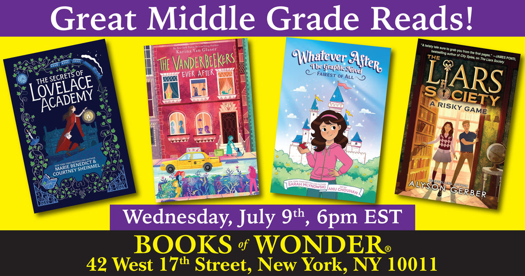 Great Middle Grade Reads! – Books of Wonder