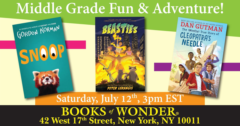 Middle Grade Fun & Adventure! – Books of Wonder
