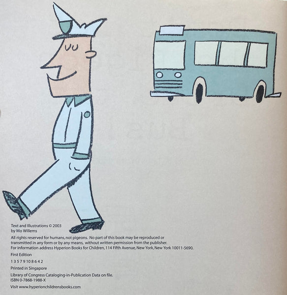 Dont Let The Pigeon Drive The Bus Coloring Page