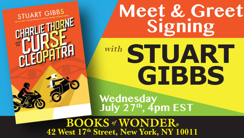 MEET & GREET SIGNING with STUART GIBBS – Books of Wonder