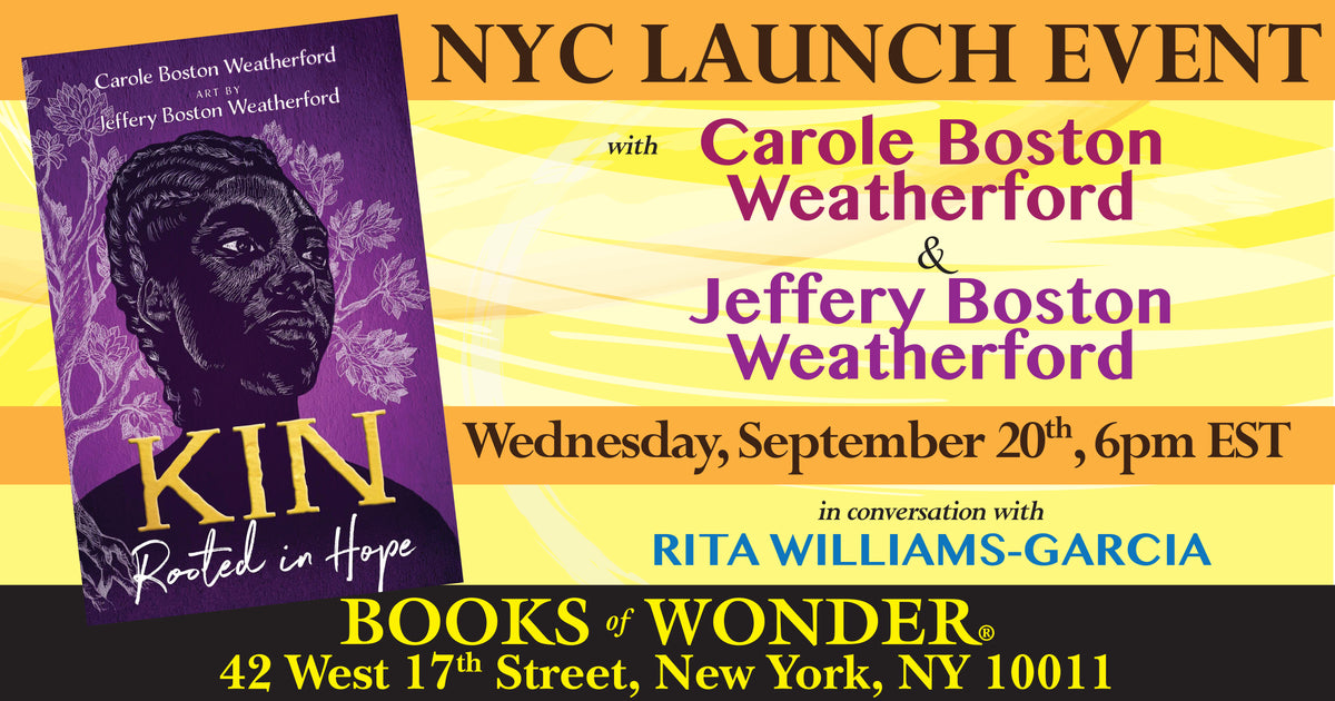 NYC Launch for Kin by Carole Boston Weatherford and Jeffery Boston Wea ...