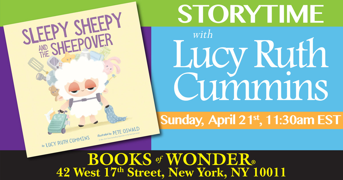 Storytime | Sleepy Sheepy and the Sheepover – Books of Wonder