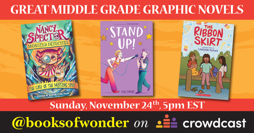 Great Middle Grade Graphic Novels – Books of Wonder