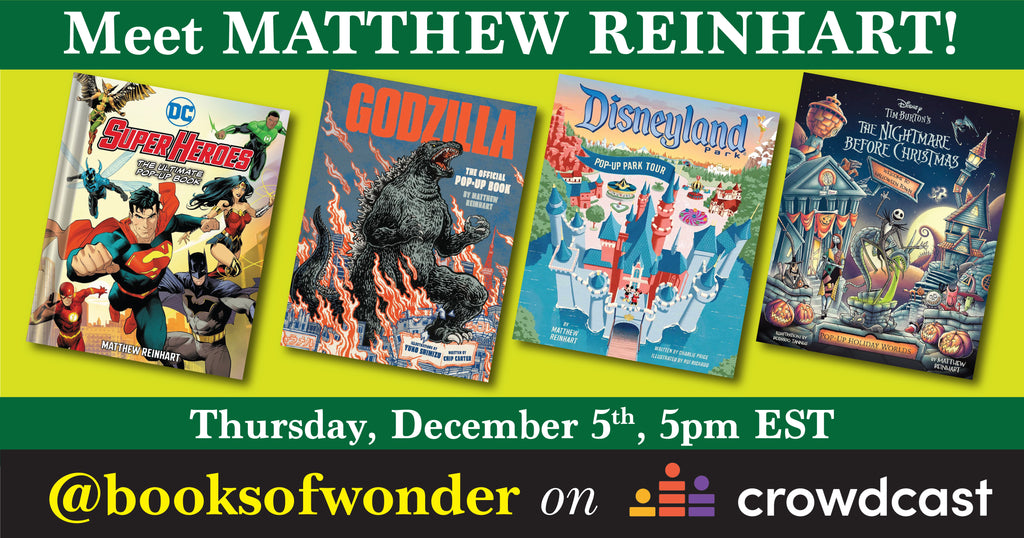 Meet Matthew Reinhart! – Books of Wonder