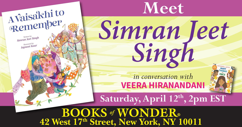Meet Simran Jeet Singh! – Books of Wonder