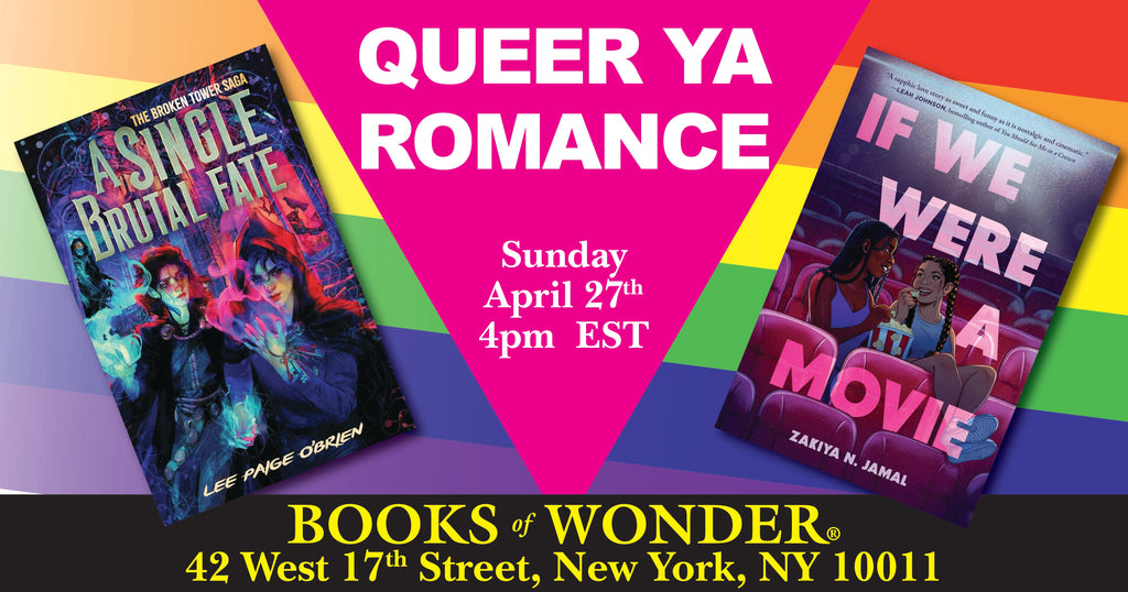 Queer YA Romance! – Books of Wonder