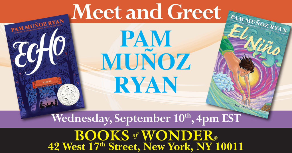 Meet Pam Muñoz Ryan! – Books of Wonder