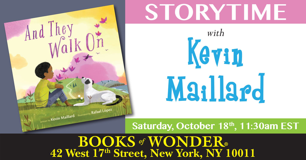 Storytime with the Author | Kevin Maillard – Books of Wonder