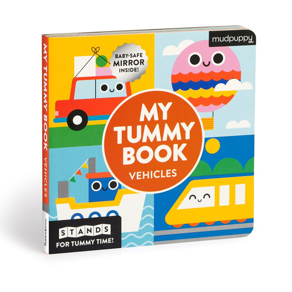 My Tummy Book Vehicles : High-Contrast Fold-Out Book That Stands for T ...