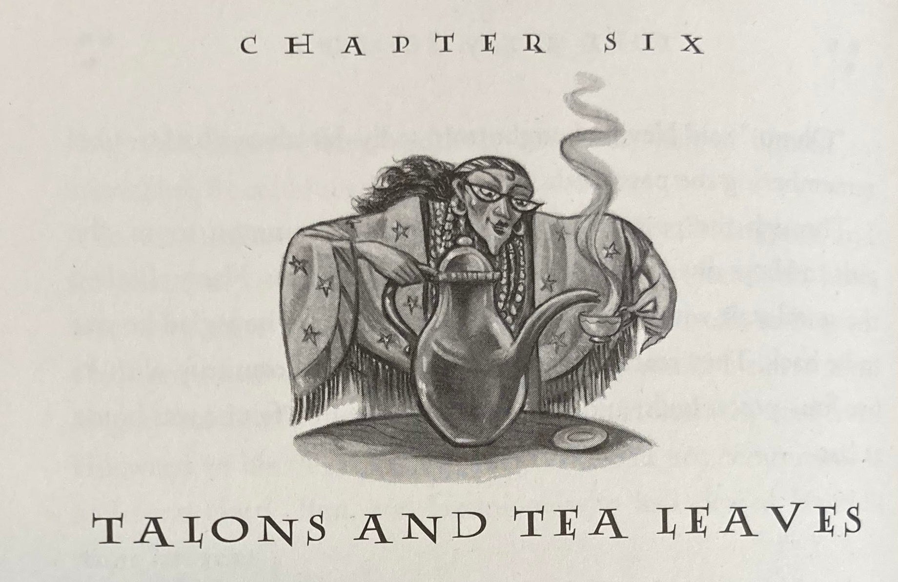 Harry Potter Chapter Art Color