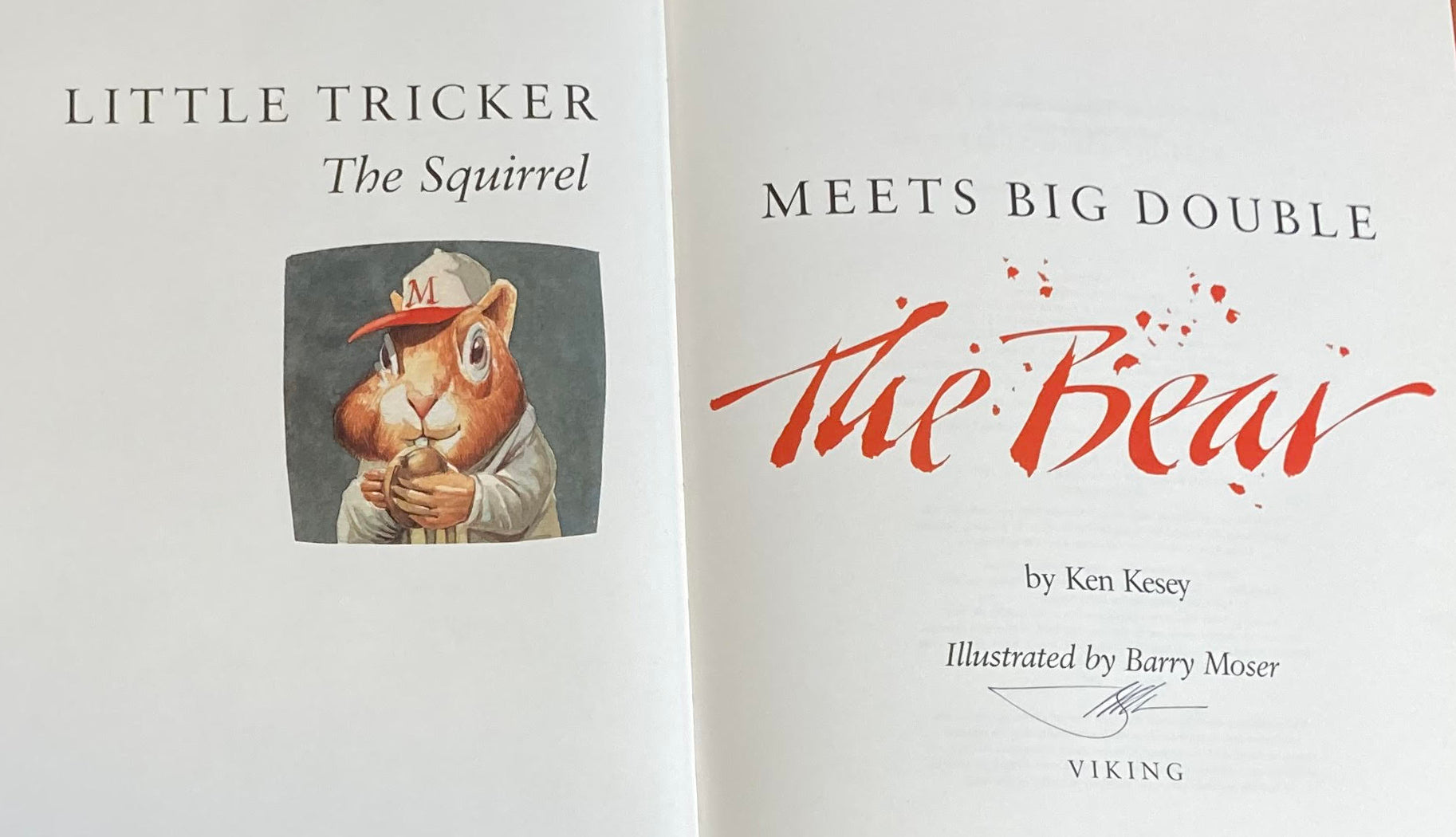 Little Tricker the Squirrel Meets Big Double the Bear – Books of Wonder