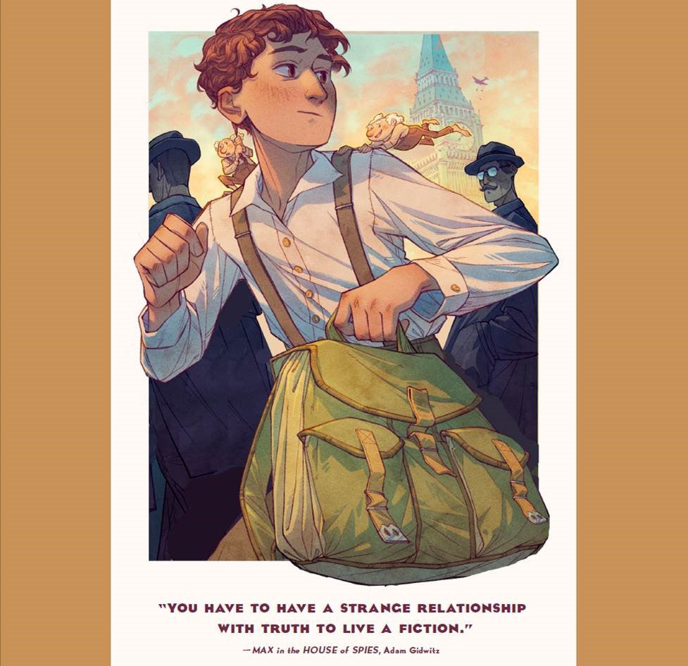 Max in the House of Spies – Books of Wonder