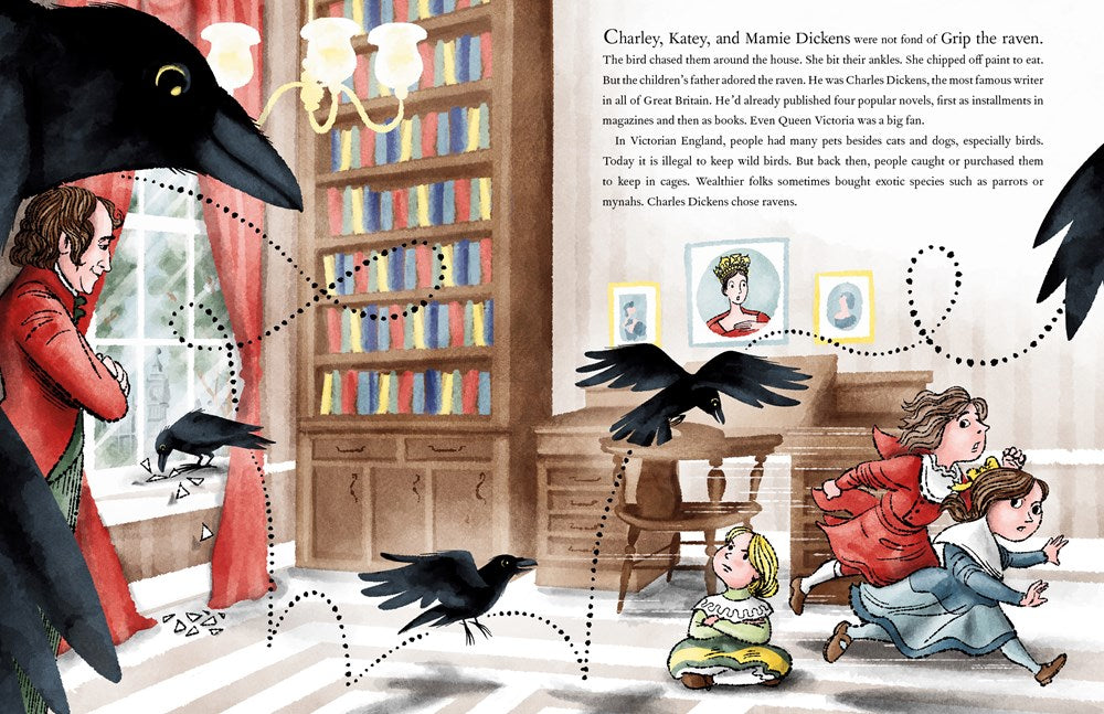 A Raven Named Grip : How a Bird Inspired Two Famous Writers, Charles D ...