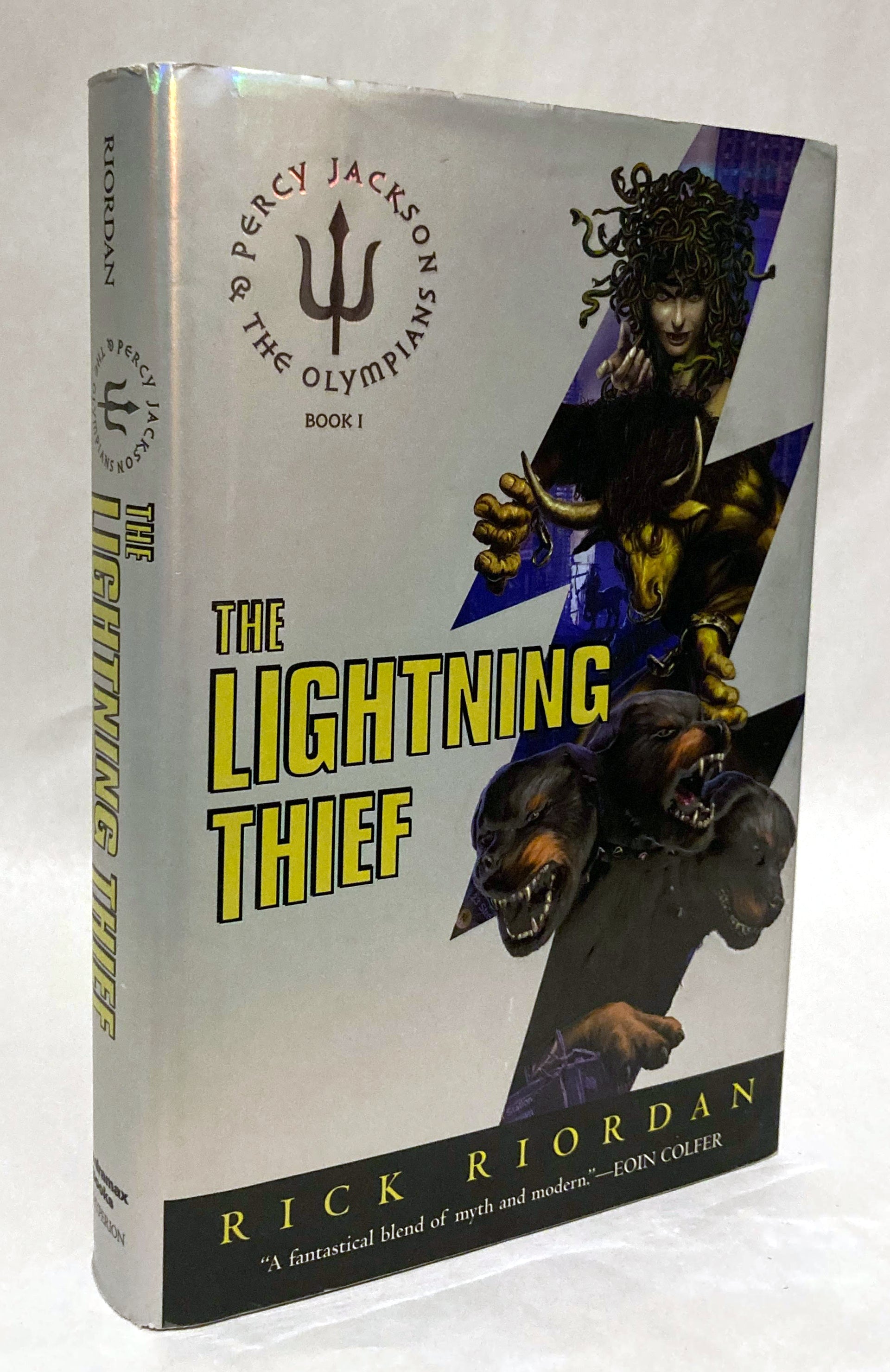 Percy Jackson Lightning Thief Cover